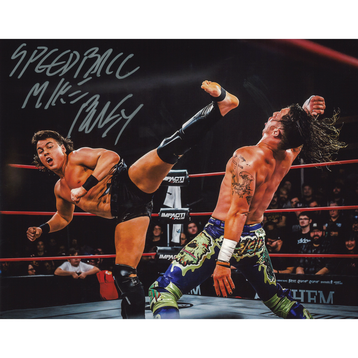 Speedball Mike Bailey Side Kick 11 x 14 Poster - AUTOGRAPHED ...