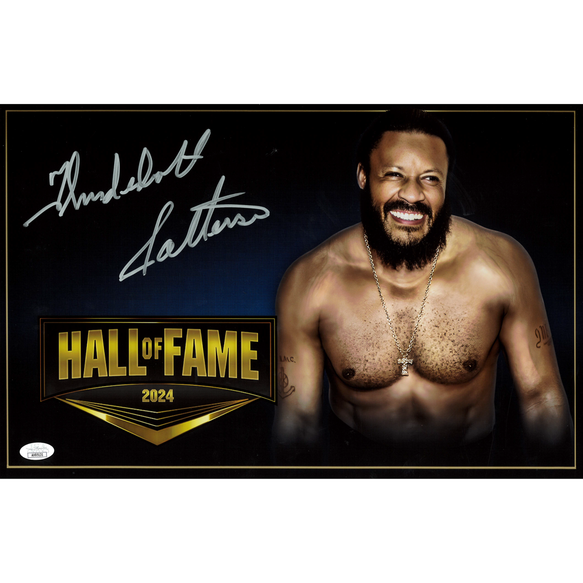 Thunderbolt Patterson Hall of Fame 11 x 17 Poster - JSA AUTOGRAPHED ...