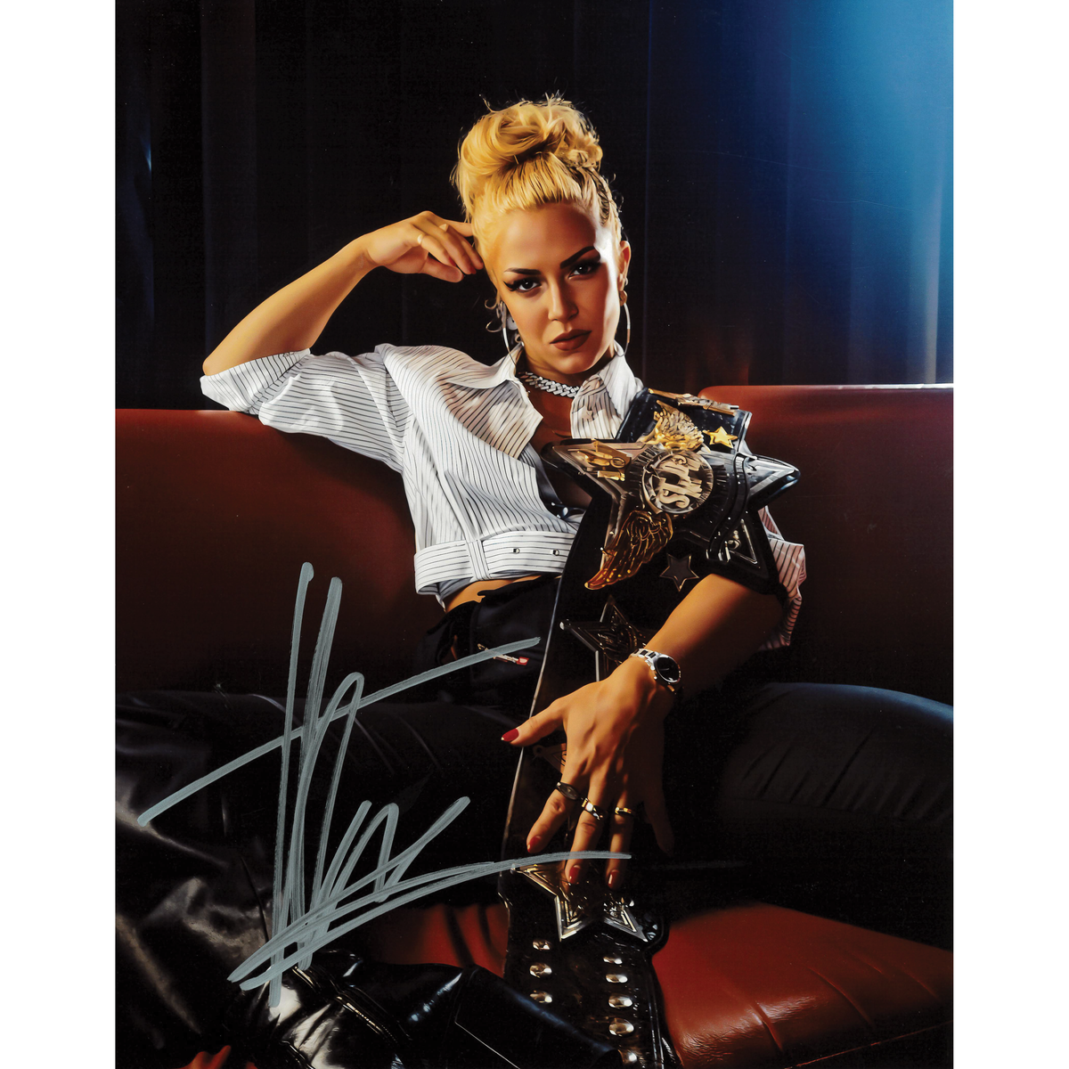 Thekla All Business 11 x 14 Poster - AUTOGRAPHED — Highspots.com
