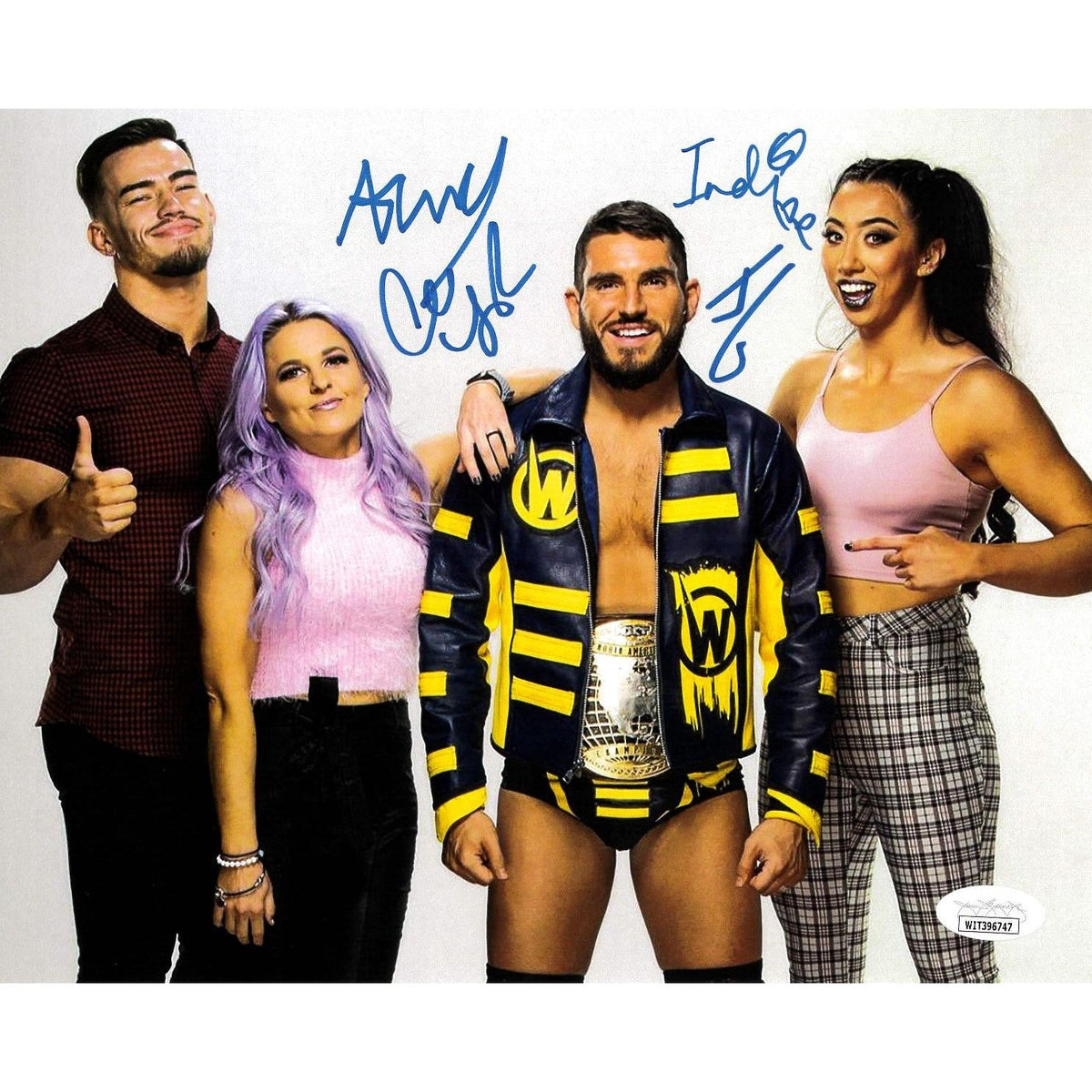 The Way Pose 8 x10 Promo - QUAD AUTOGRAPHED — Highspots.com