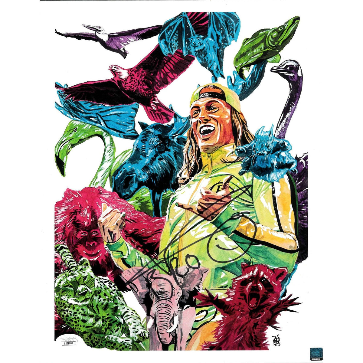 Matt Riddle Schamberger 11 x 14 Poster - JSA AUTOGRAPHED — Highspots.com