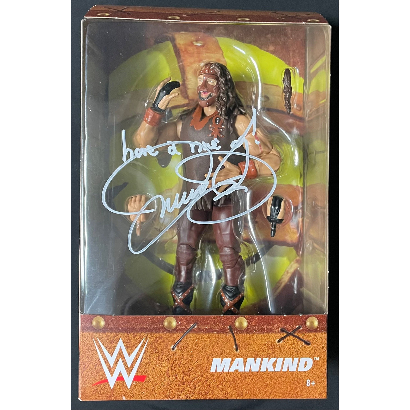 3 Faces of Foley WWE Elite 3-Pack Ringside Exclusive - JSA Autographed ...