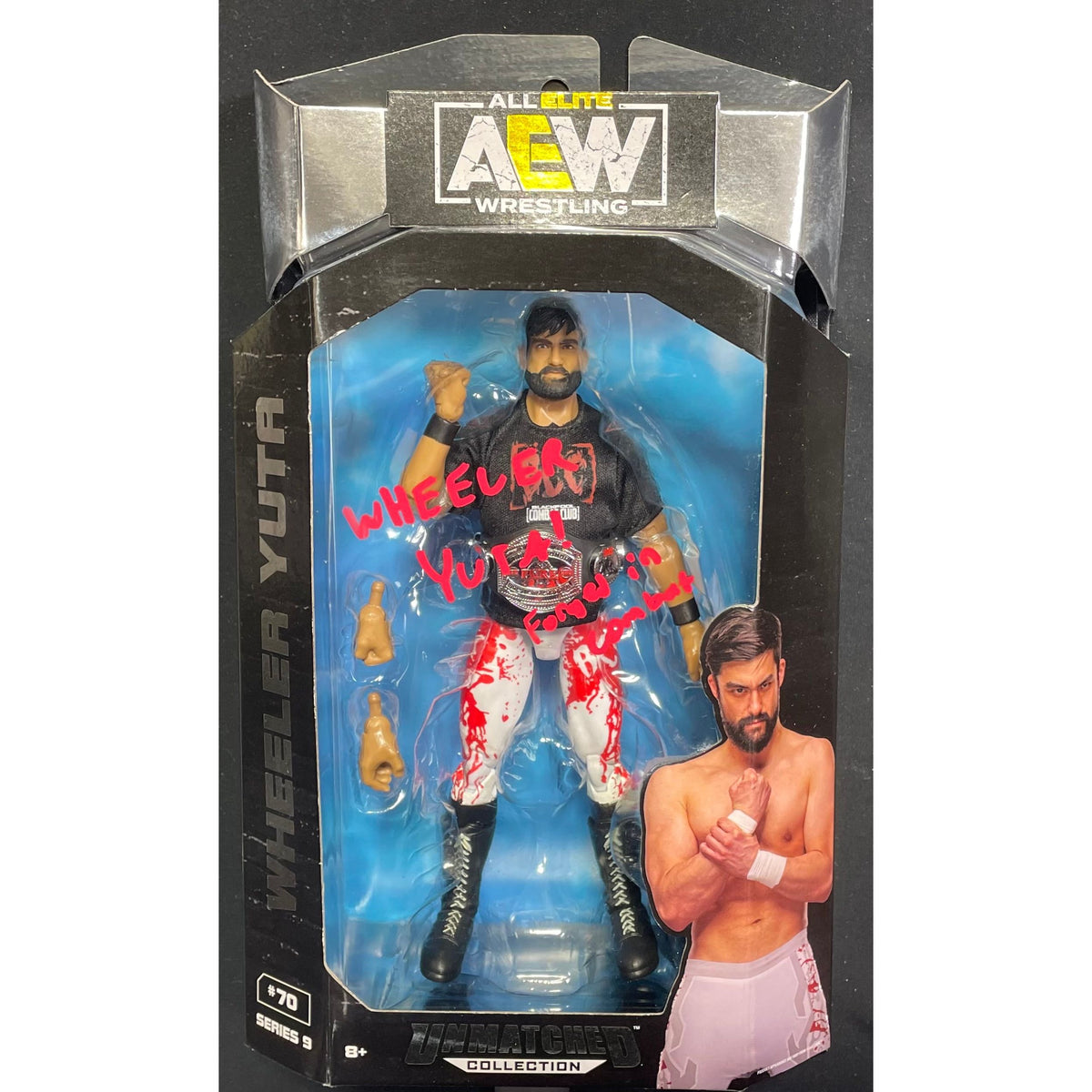 Wheeler Yuta AEW Unmatched Figure - JSA Autograph — Highspots.com