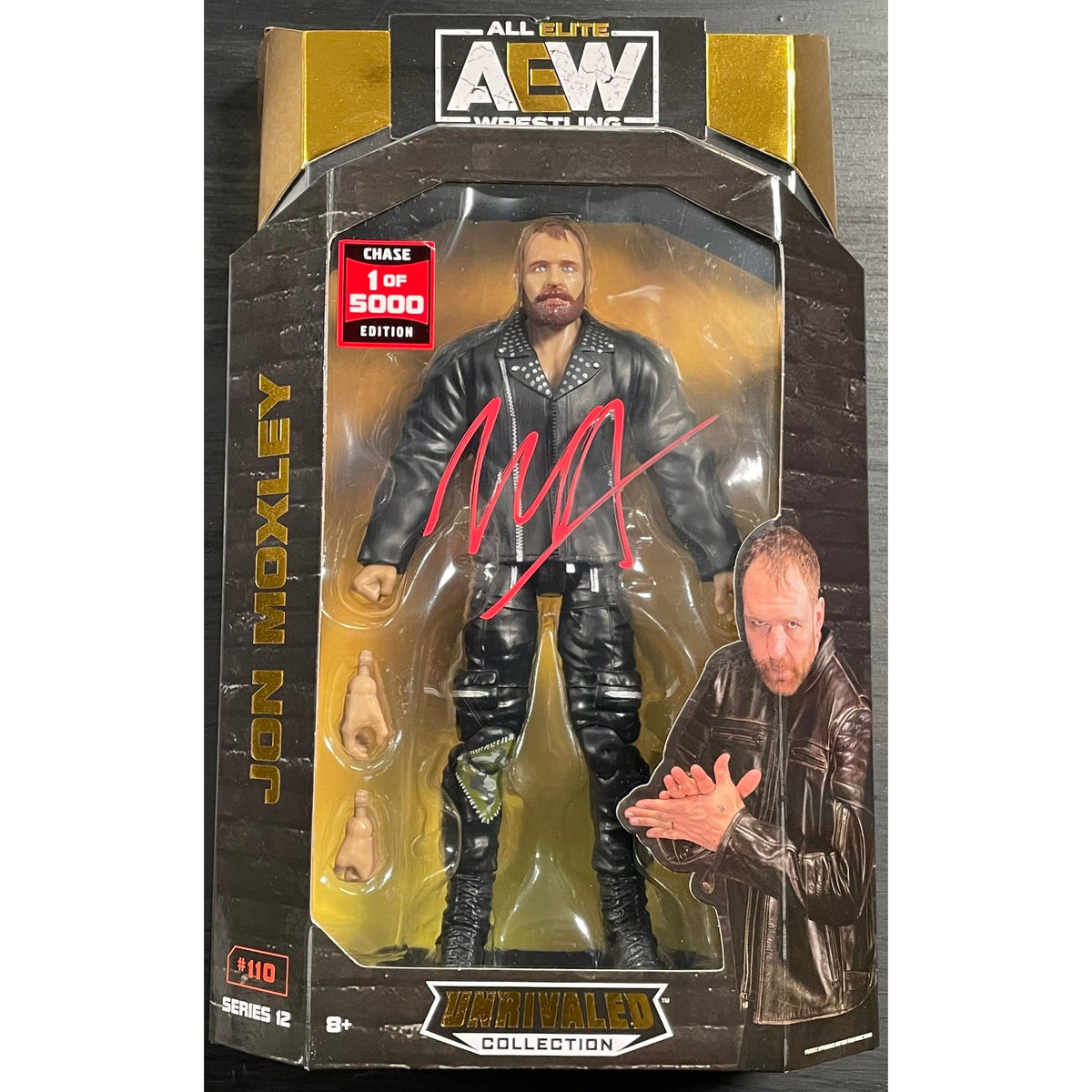 Jon Moxley AEW Unrivaled 1/5000 Figure - JSA Autographed — Highspots.com