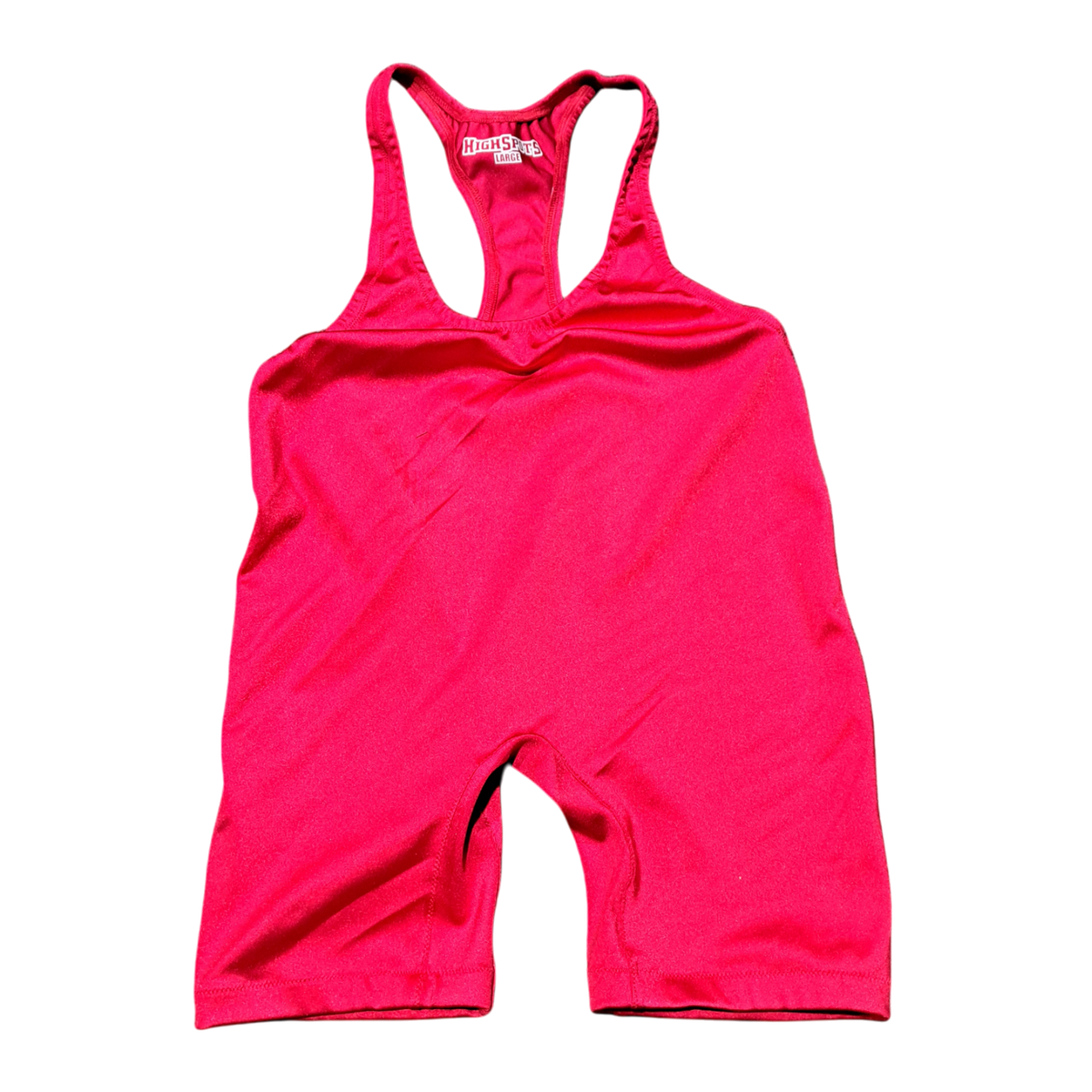 In Stock - Red Olympic Back Singlet w/Legs — Highspots.com