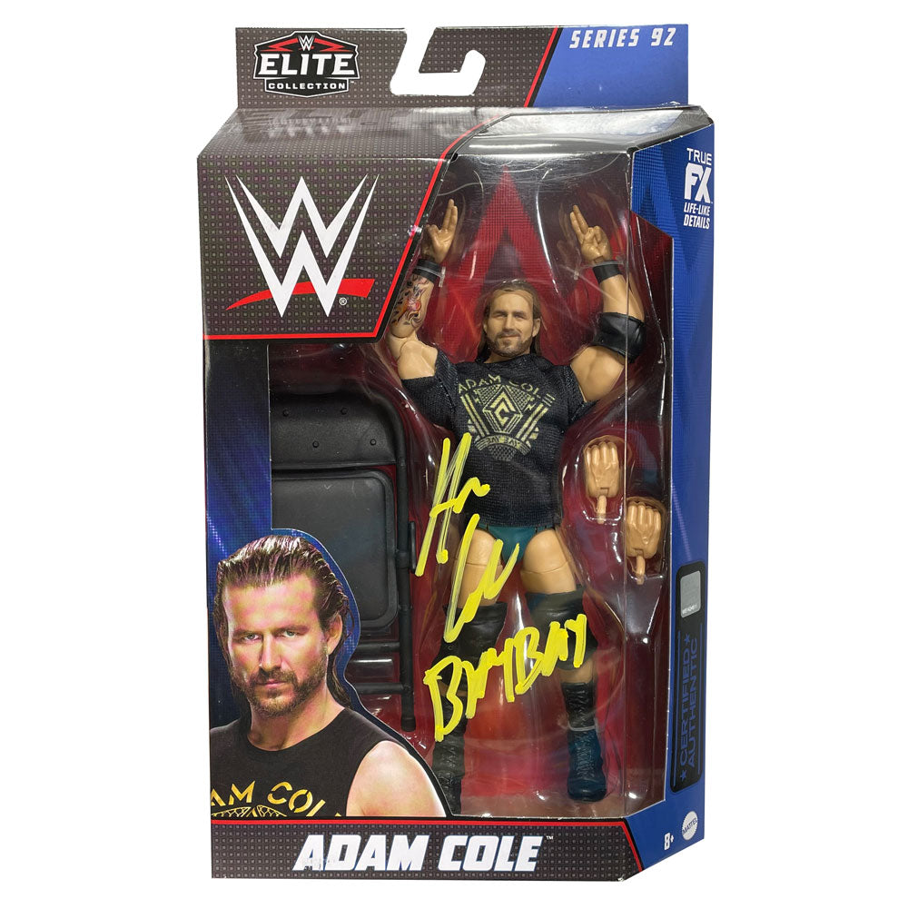 Adam Cole Elite Series 92 Figure - Autographed — Highspots.com