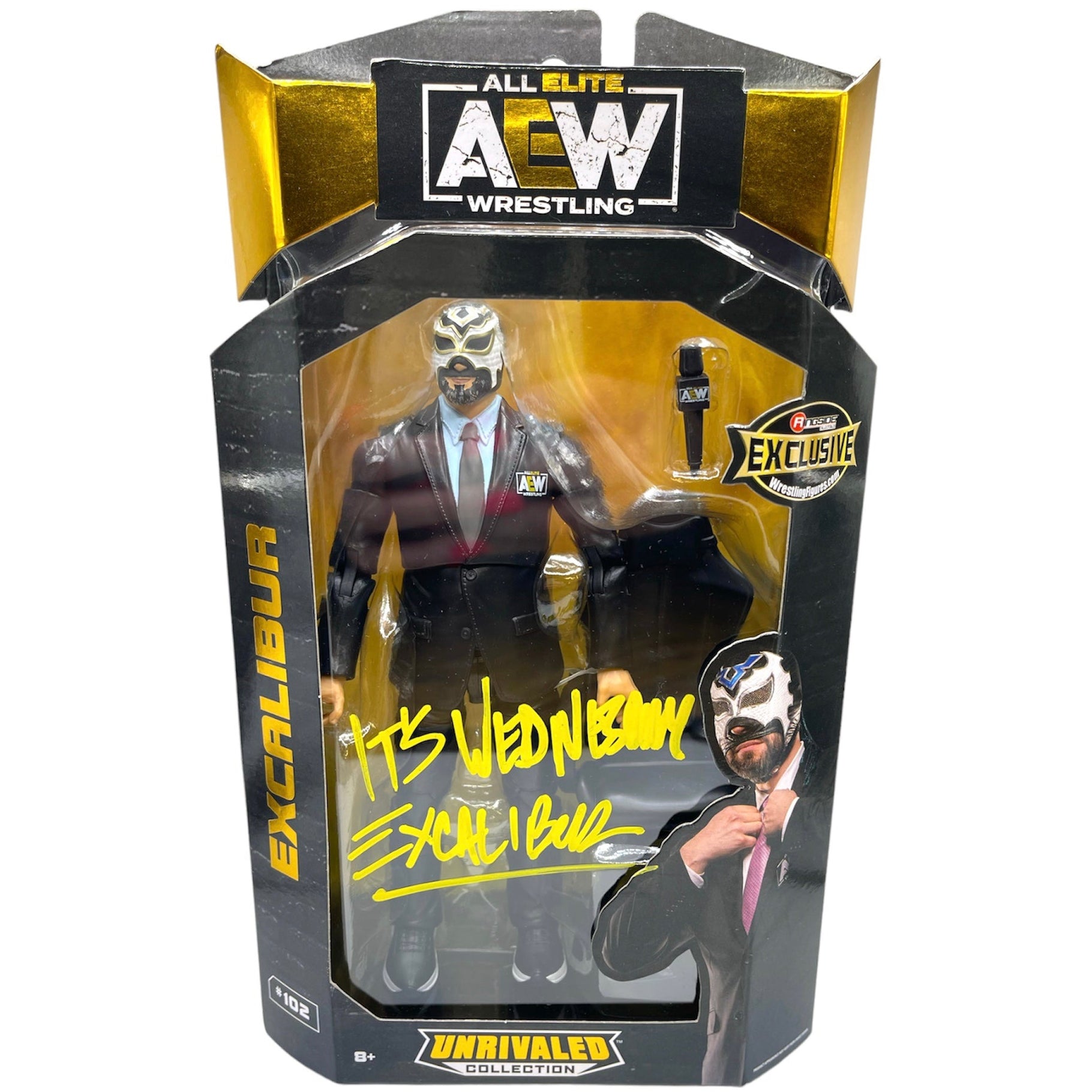 Excalibur AEW Unrivaled #102 - Autographed — Highspots.com