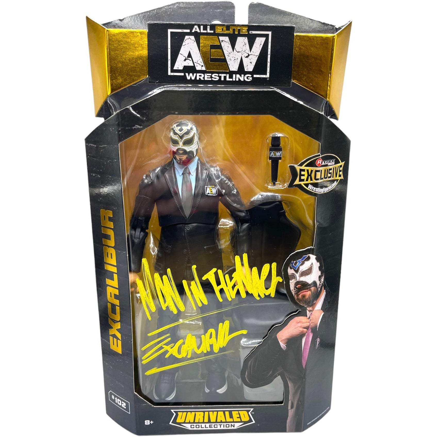 Excalibur AEW Unrivaled #102 - Autographed — Highspots.com