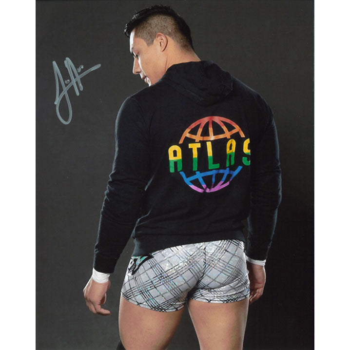 Jake Atlas Rainbow 8 x 10 Promo - AUTOGRAPHED — Highspots.com