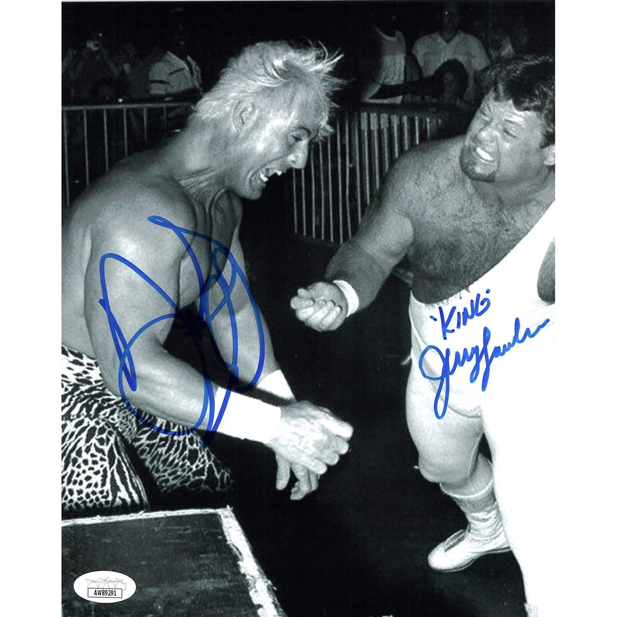 Jerry Lawler & Austin Idol Dual signed 8x10 - Autographed — Highspots.com