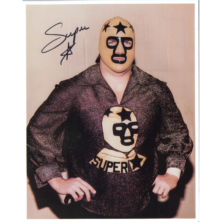 Masked Superstar Masked WR8 Ring 8 x 10 Promo - AUTOGRAPHED — Highspots.com