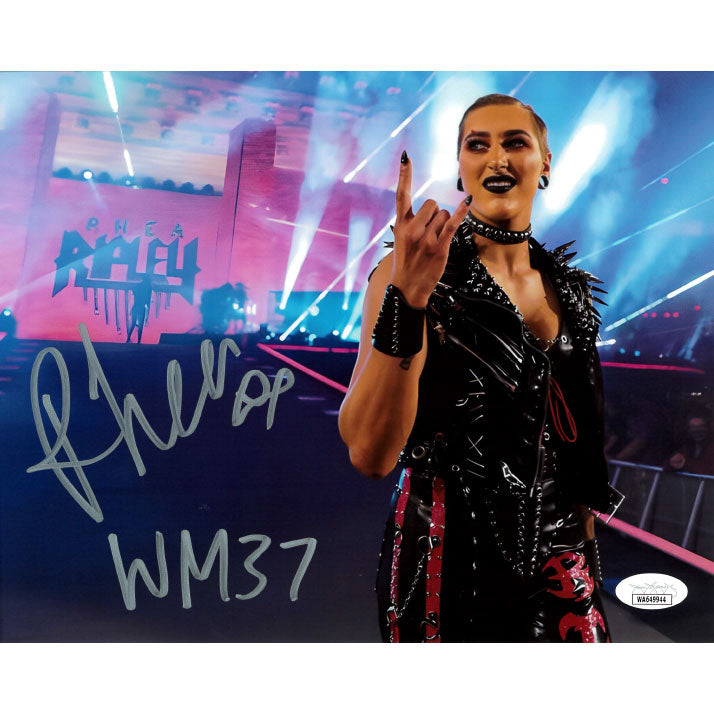 Rhea Ripley WM37 8 x 10 Promo - JSA AUTOGRAPHED — Highspots.com