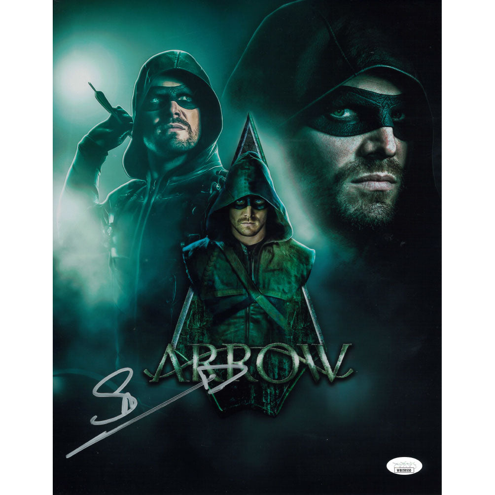 Stephen Amell AsylumGFX Arrow METALLIC 11 x 14 Poster - JSA AUTOGRAPHE ...