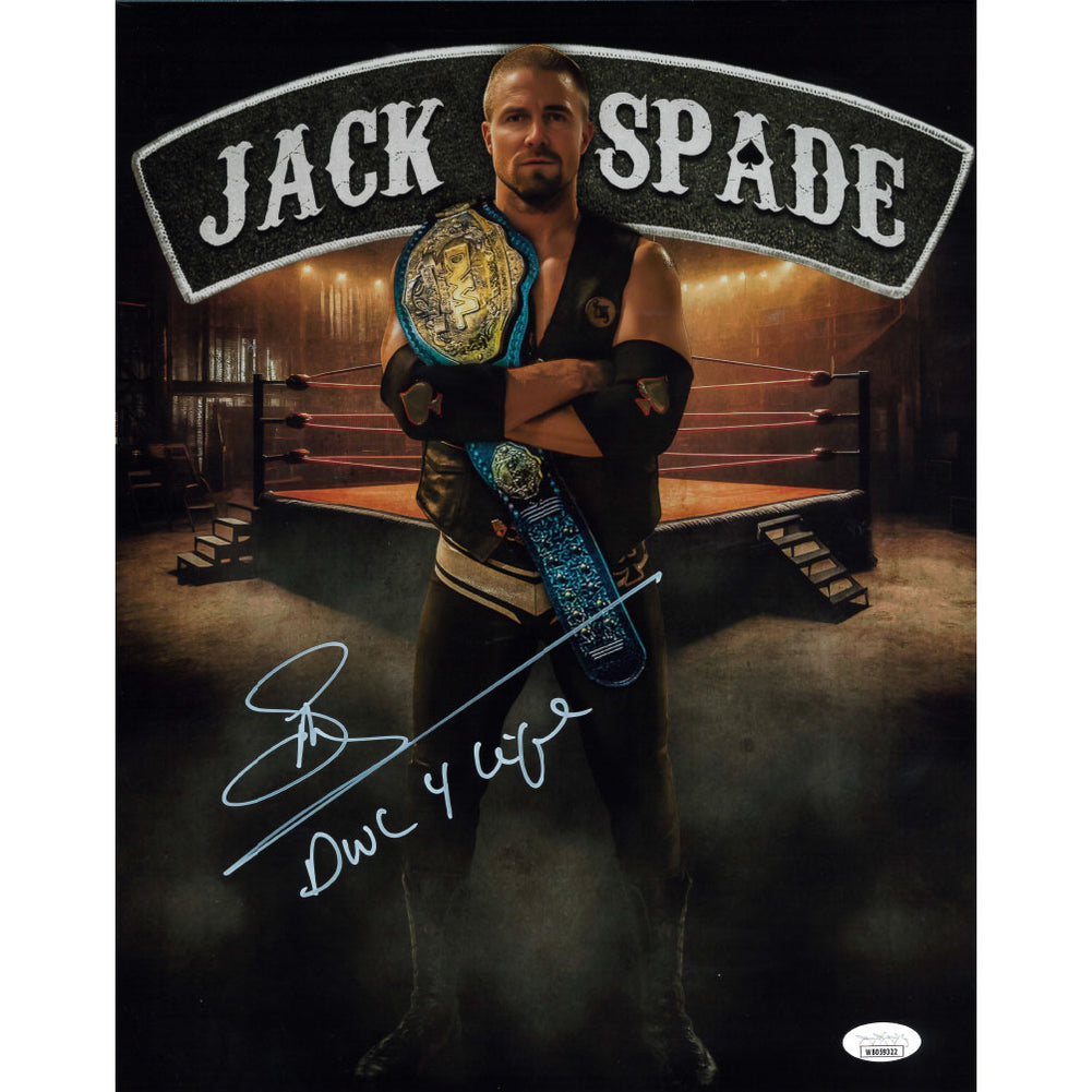 Stephen Amell AsylumGFX Jack Spade METALLIC 11 x 14 Poster - JSA AUTOG ...