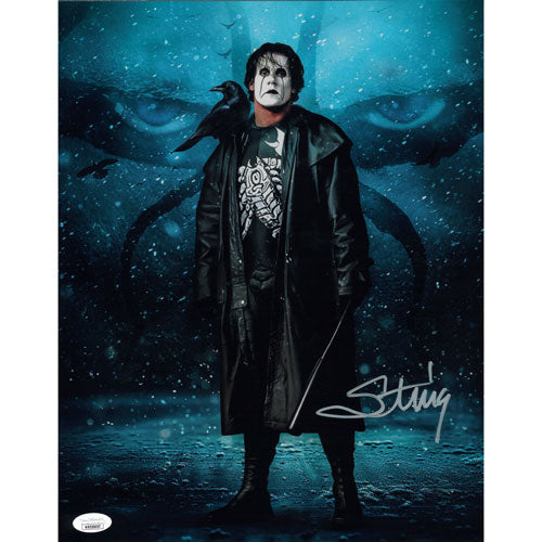 Sting AsylumGFX METALLIC 11 x 14 Poster - JSA AUTOGRAPHED — Highspots.com
