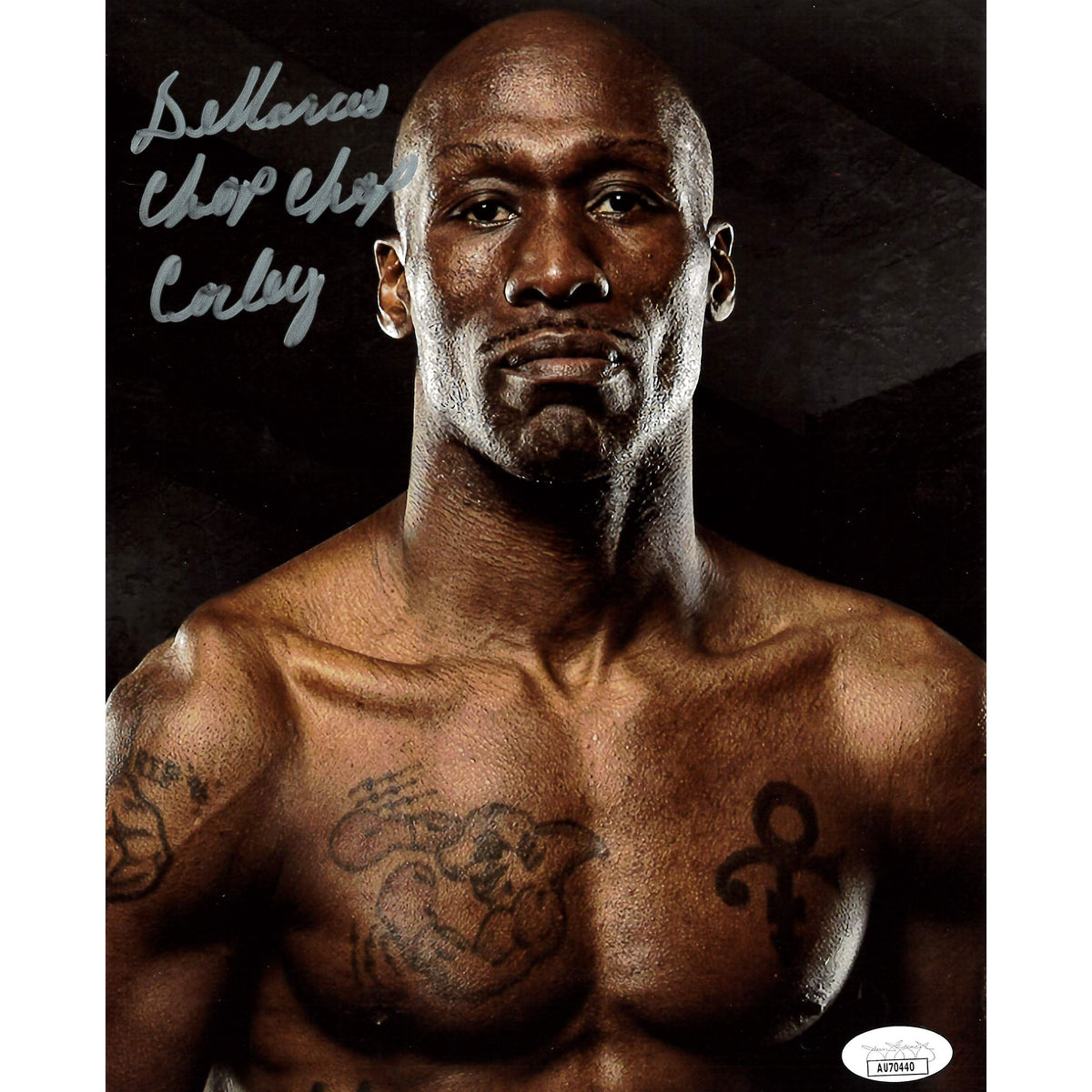 DeMarcus Corley Front Facing Render 8x10 JSA-Autographed — Highspots.com