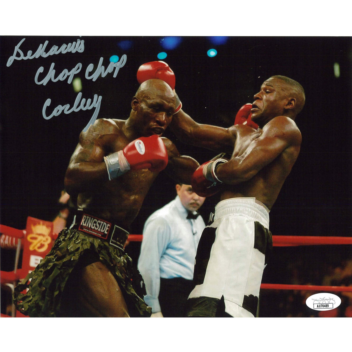 DeMarcus Corley Trading Shots 8x10 JSA - Autographed — Highspots.com