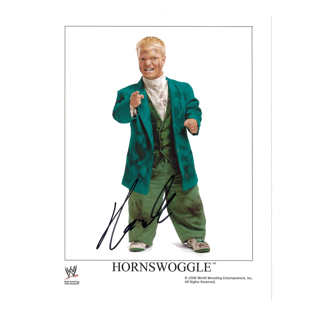 Hornswoggle P-Series 8x10 - Autographed — Highspots.com
