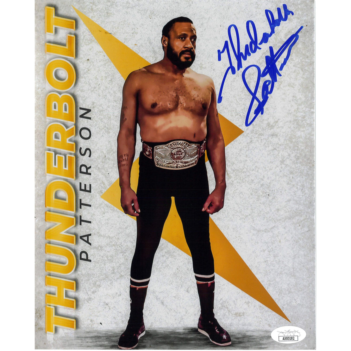 Thunderbolt Patterson 8x10 Metallic JSA - Autographed — Highspots.com