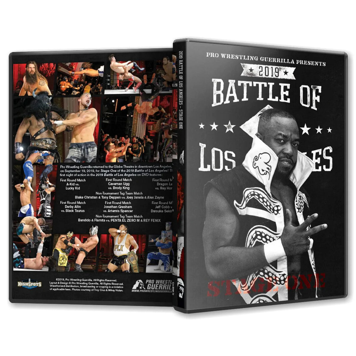 Pro Wrestling Guerrilla - Battle of Los Angeles 2019 Stage 1 DVD ...