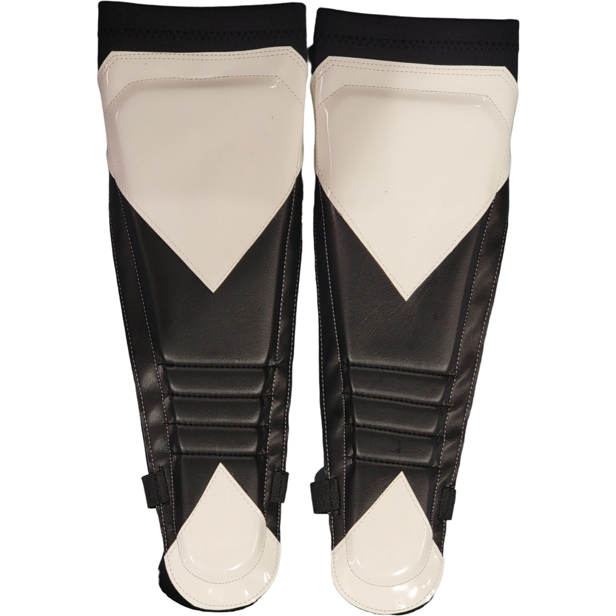 Black with White design on Black Kickpads — Highspots.com