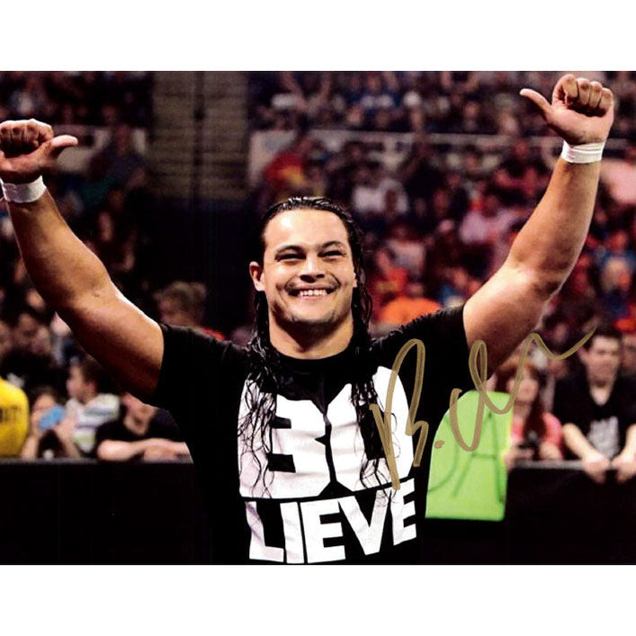 Bo Dallas B0-LIEVE Arms Up 8 x 10 Promo - AUTOGRAPHED — Highspots.com