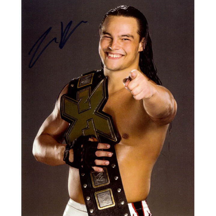 Bo Dallas NXT Champion 8 x 10 Promo - AUTOGRAPHED — Highspots.com
