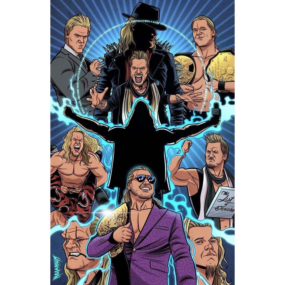 Chris Jericho Nolanium 11 x 17 Poster - AUTOGRAPHED — Highspots.com