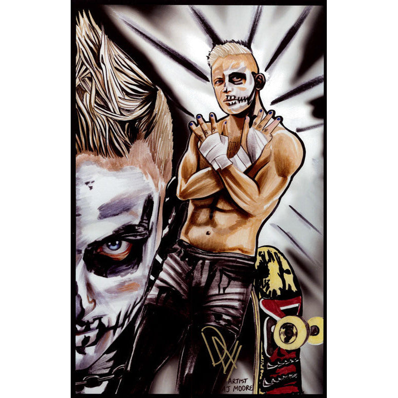 Darby Allin 11x17 Art Print - AUTOGRAPHED — Highspots.com