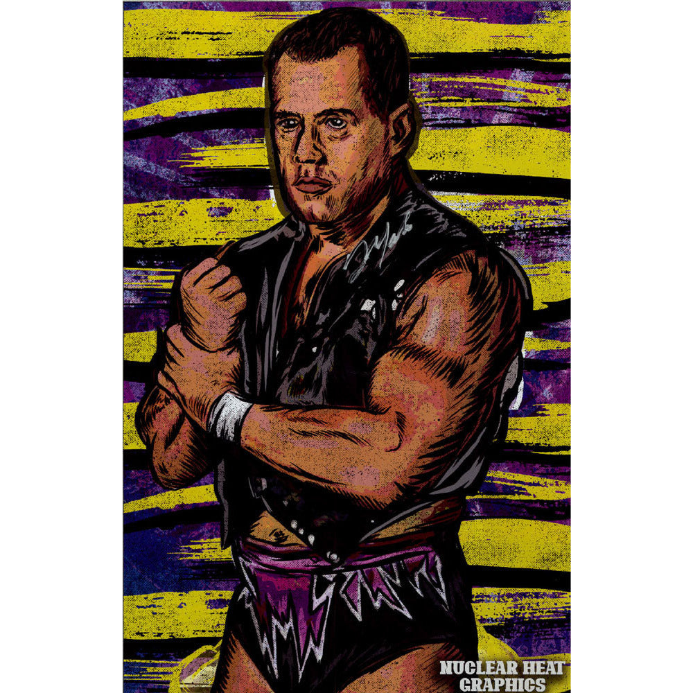 Dean Malenko 11x17 Art Piece - AUTOGRAPHED — Highspots.com