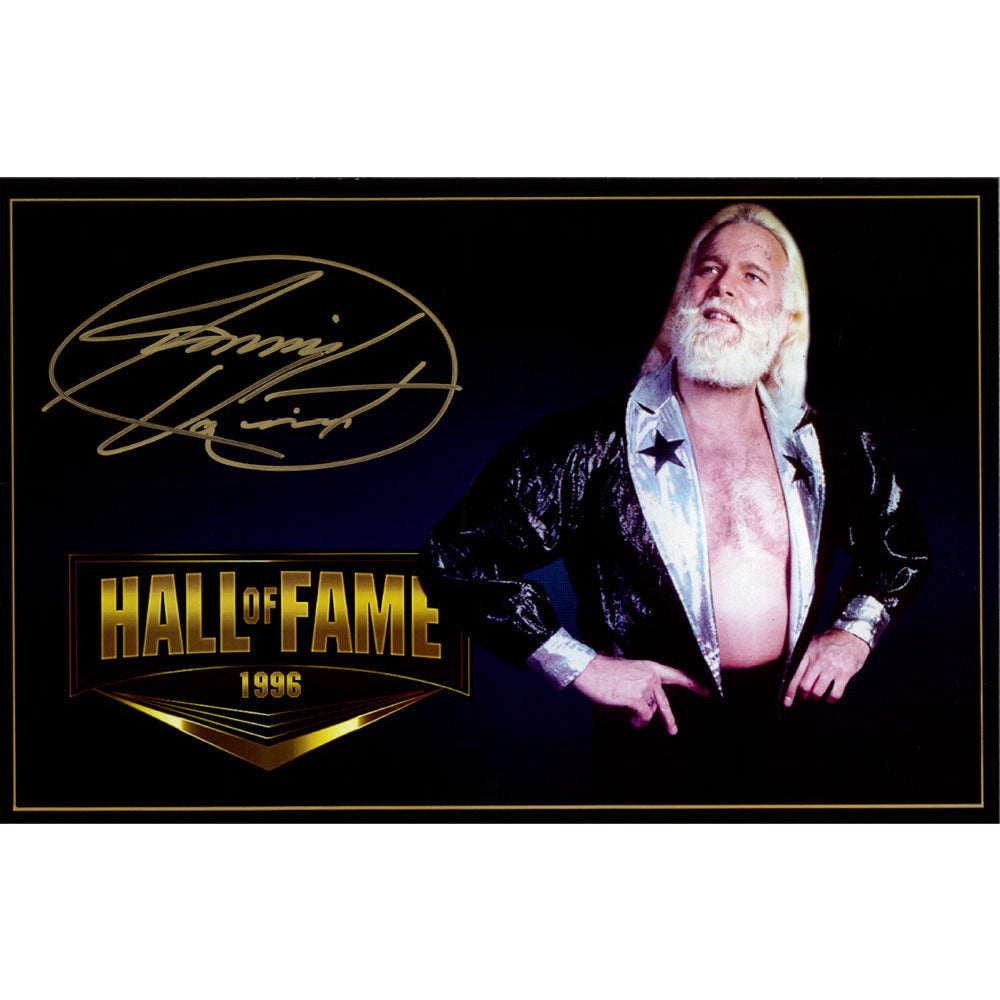 Jimmy Valiant Hall of Fame 11 x 17 Poster - AUTOGRAPHED — Highspots.com