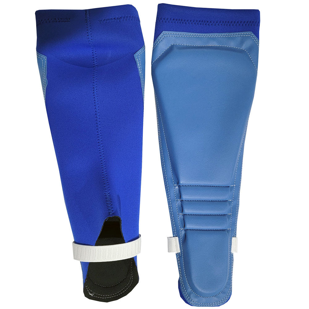 Light Blue Natural on Royal Blue Kickpads — Highspots.com