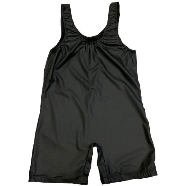 Matte Black Pleather Singlet w/Legs — Highspots.com