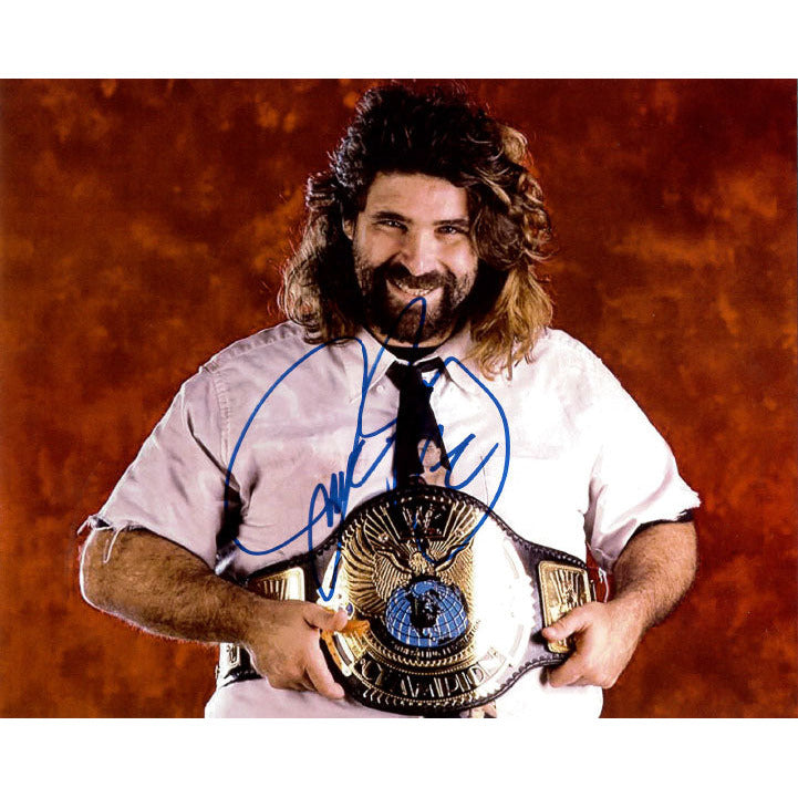 Mick Foley Promo - AUTOGRAPHED — Highspots.com