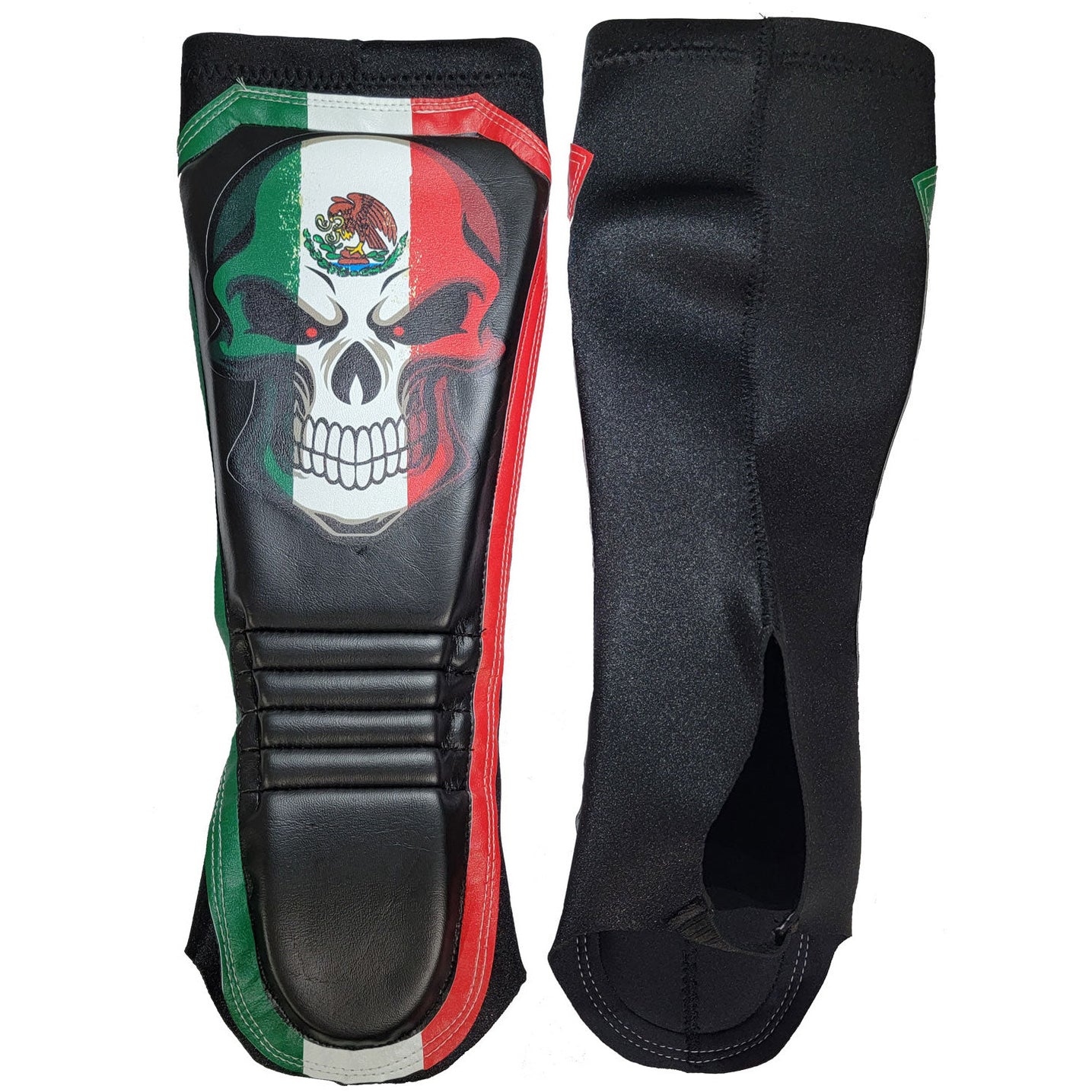 Mexico Skull Design on Deluxe Style Kick Pads — Highspots.com