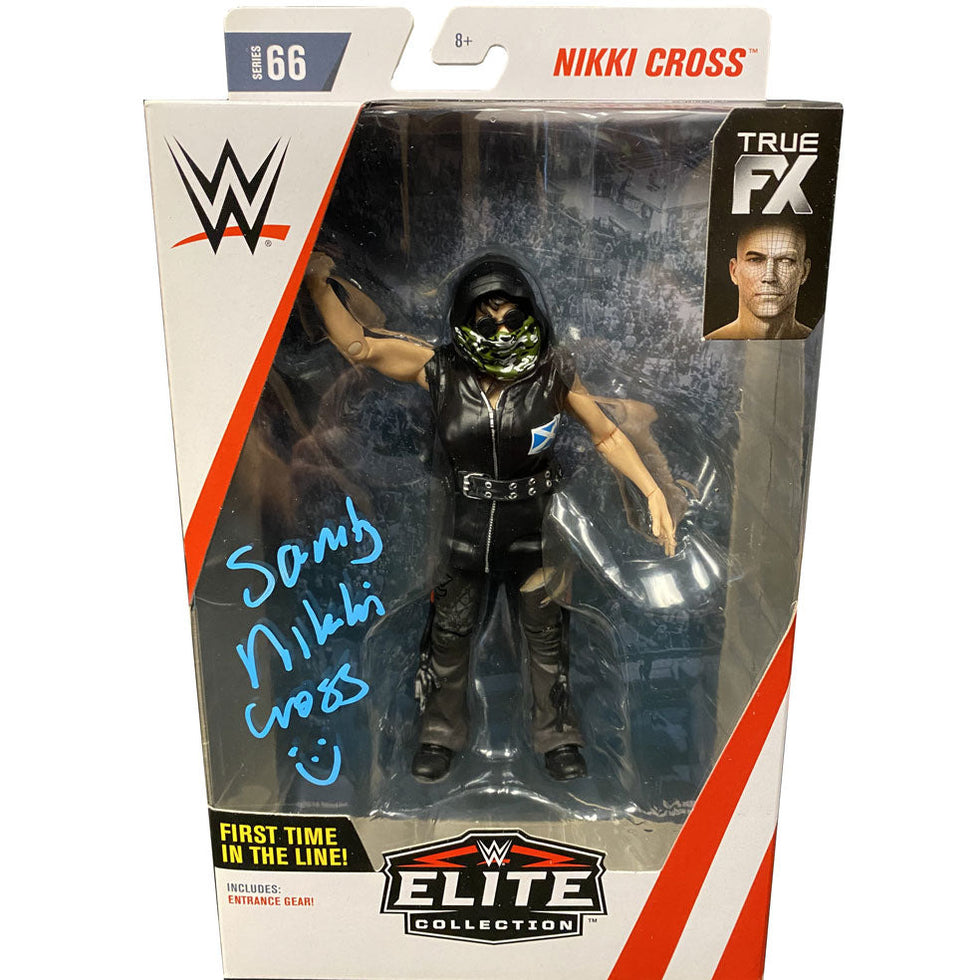 Nikki Cross Series 66 WWE Elite Figure - AUTOGRAPHED — Highspots.com