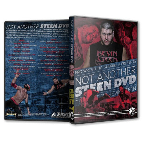 PWG - Not Another Steen DVD - The Best of Kevin Steen Double DVD Set ...