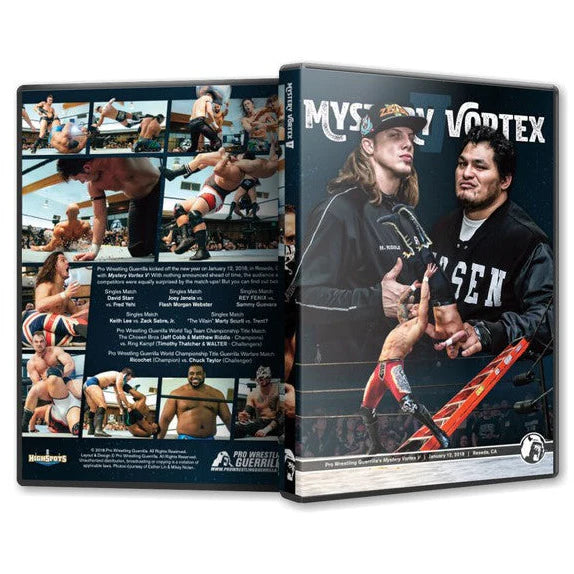 Pro Wrestling Guerrilla - Mystery Vortex V DVD — Highspots.com