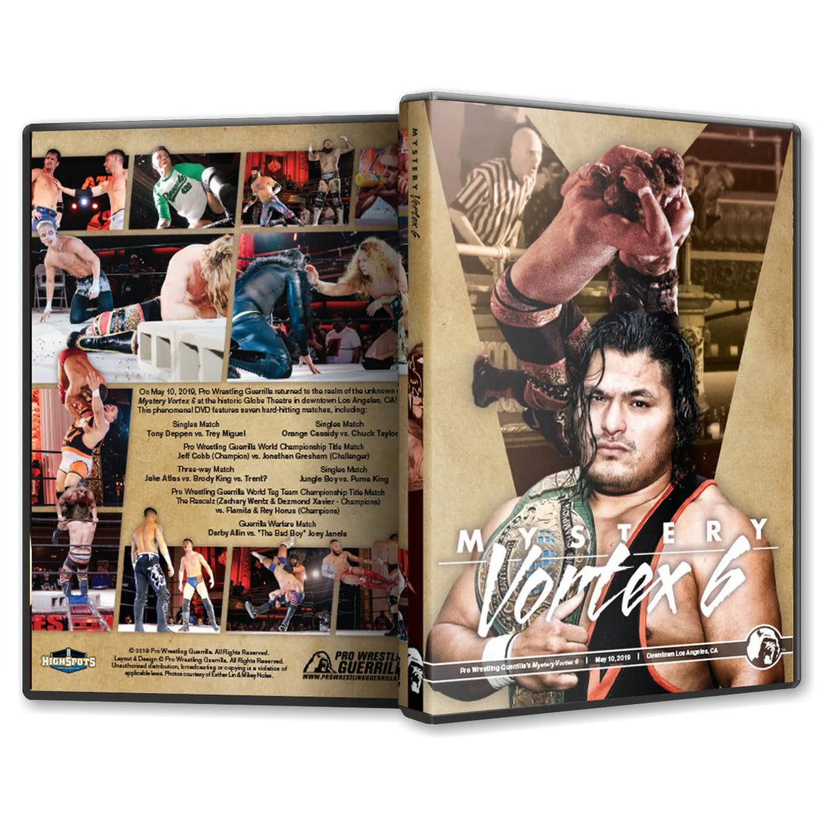 Pro Wrestling Guerrilla - Mystery Vortex 6 DVD — Highspots.com