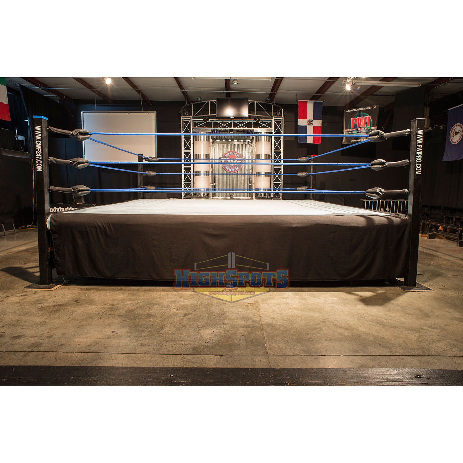 Wrestling Ring Package — Highspots.com
