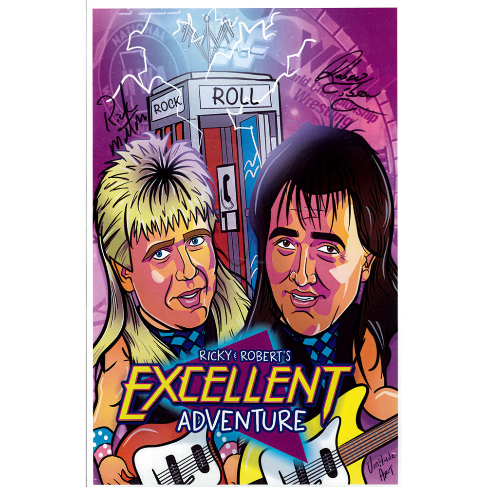 Rock n Roll Express 11x17 Art Print - AUTOGRAPHED — Highspots.com