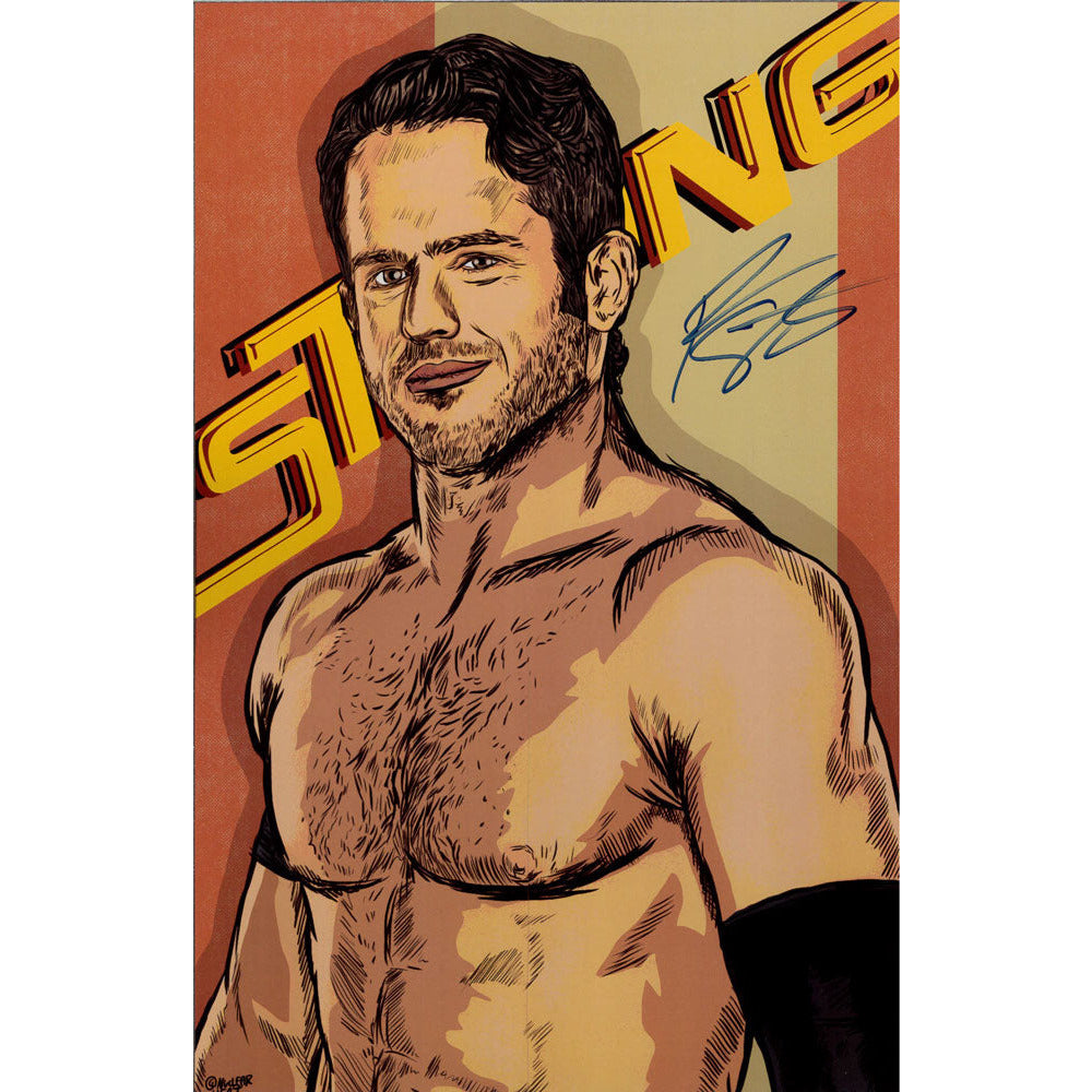 Roderick Strong 11x17 Print - AUTOGRAPHED — Highspots.com