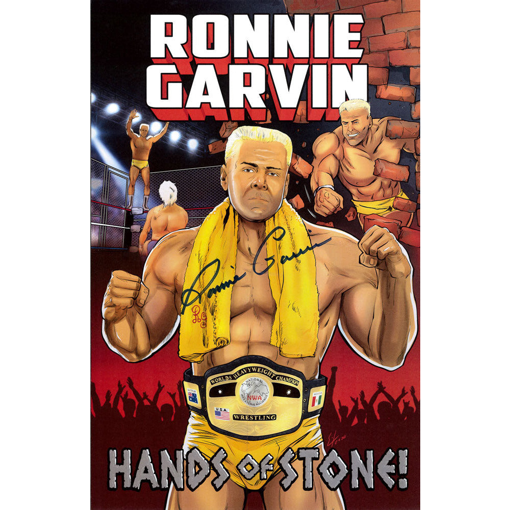 Ron Garvin 11x17 Print - AUTOGRAPHED — Highspots.com