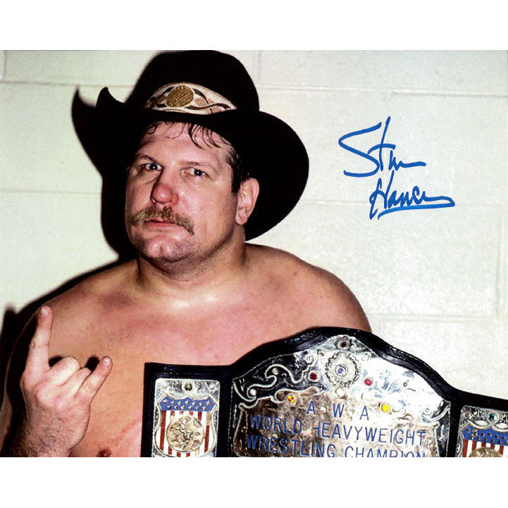 Stan Hansen Promo - AUTOGRAPHED — Highspots.com