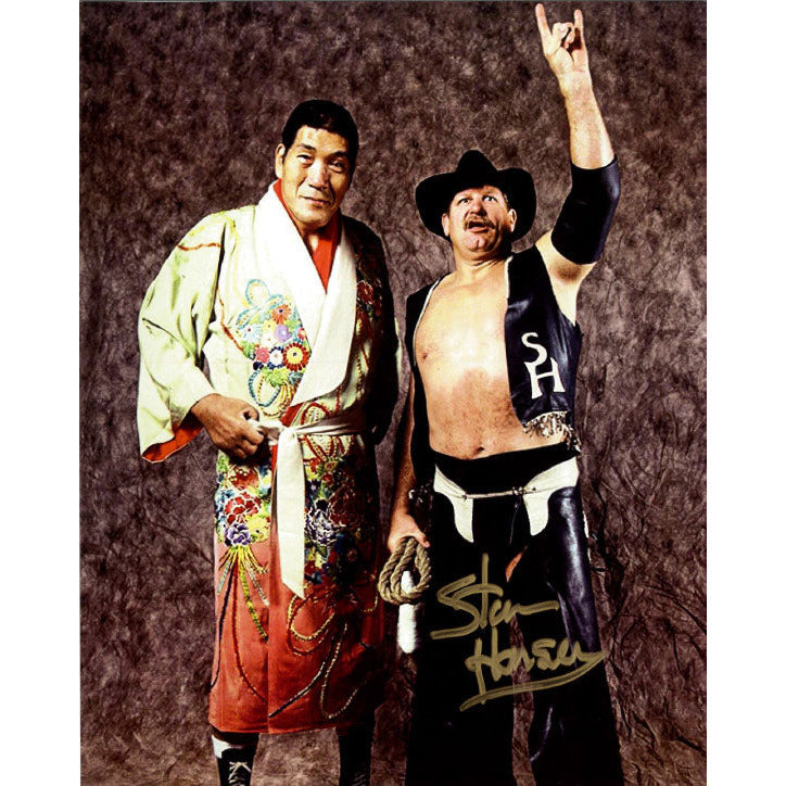 Stan Hansen Promo - AUTOGRAPHED — Highspots.com
