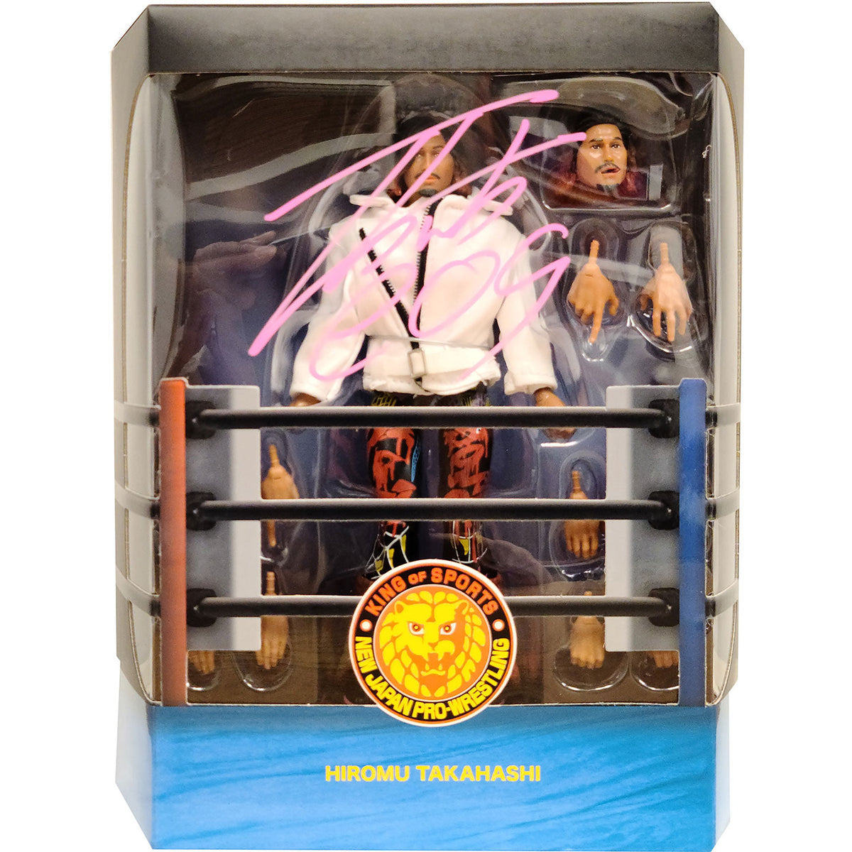 Hiromu Takahashi NJPW Super 7 Figure - AUTOGRAPHED — Highspots.com