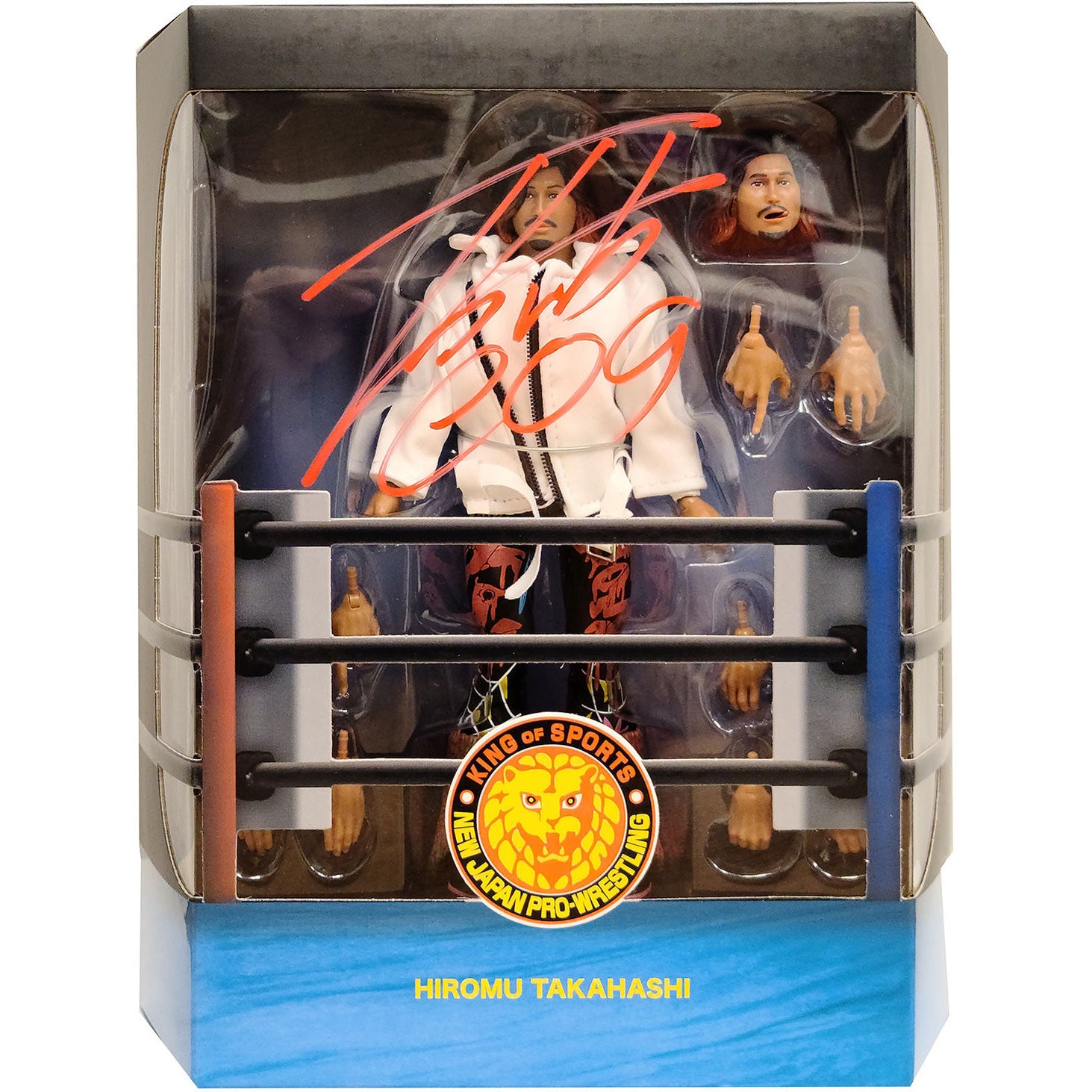 Hiromu Takahashi NJPW Super 7 Figure - AUTOGRAPHED — Highspots.com