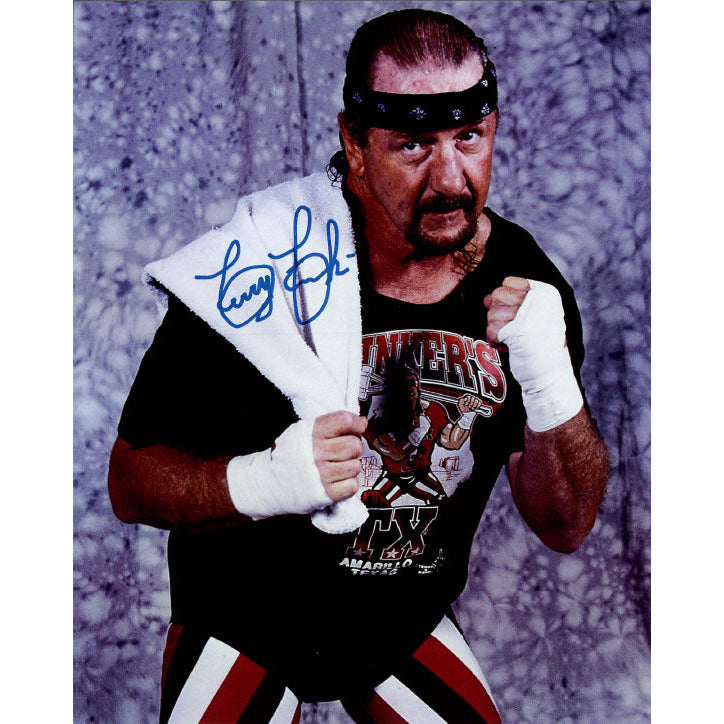 Terry Funk Promo - JSA AUTOGRAPHED — Highspots.com