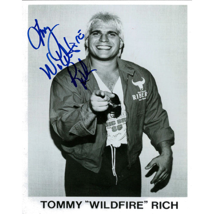Tommy Rich Promo - AUTOGRAPHED — Highspots.com