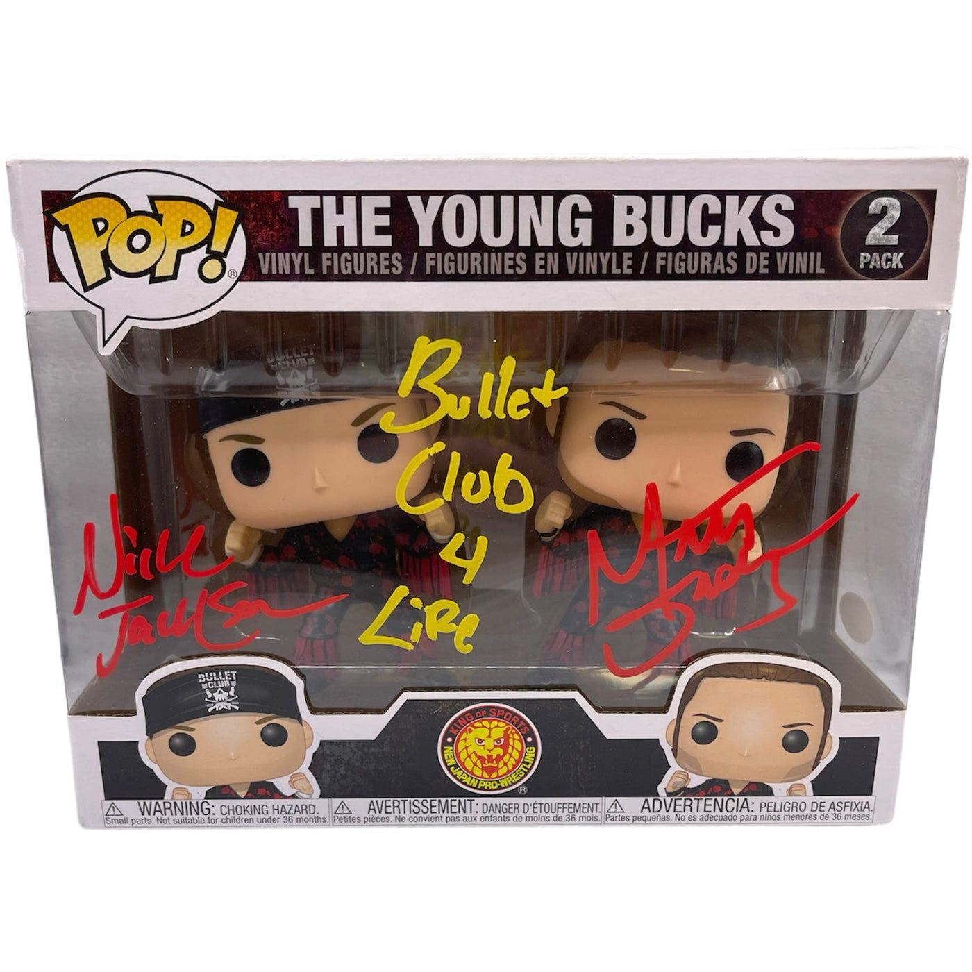Young Bucks Funko Pop-Autographed — Highspots.com